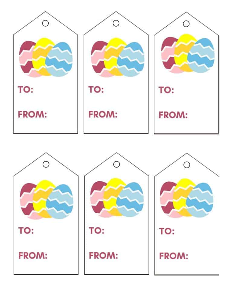 Free Printable Easter Tags - Add A Little Adventure