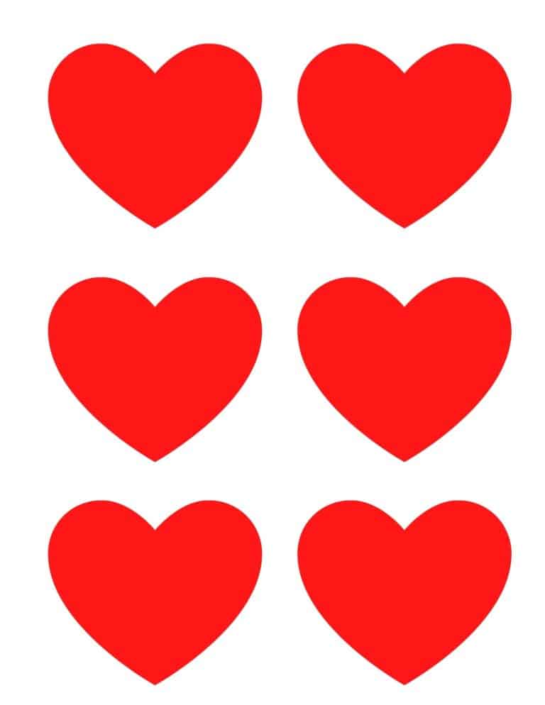 Free Printable Heart Templates - Add A Little Adventure