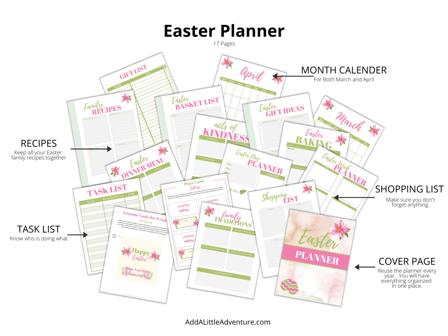 Free Easter Printables - Add A Little Adventure