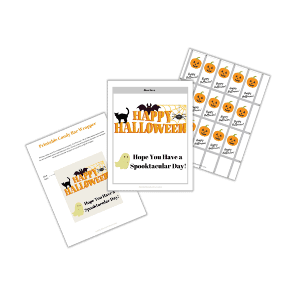 Halloween Candy Wrappers - Free Printables - Add A Little Adventure
