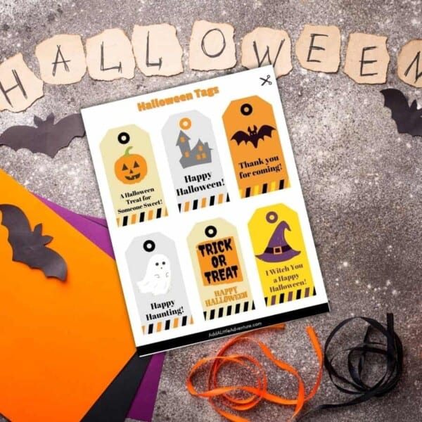 Halloween Tags Printable - Add A Little Adventure