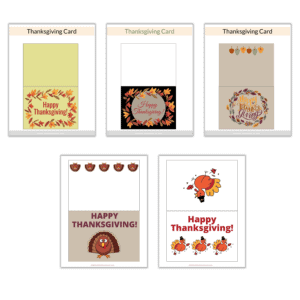 Printable Thanksgiving Cards - Add A Little Adventure