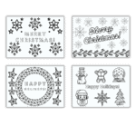 Christmas Coloring Cards - Add A Little Adventure