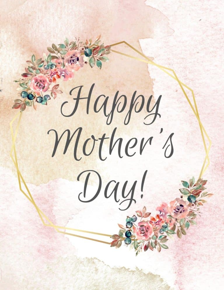 Happy Mothers Day Signs (Free Printables) - Add A Little Adventure