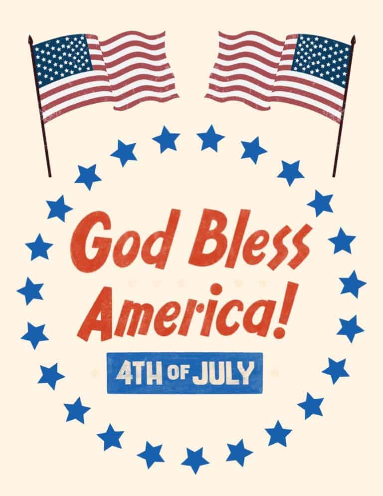 Happy 4th of July Signs {Free Printables} - Add A Little Adventure