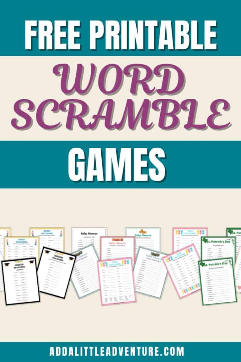 Printable Word Scramble Puzzles Free Downloads Printable Word Scramble Puzzles Free Downloads