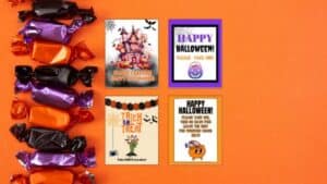 Please Take One Halloween Signs - Free Printables