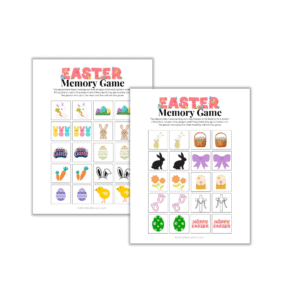 Egg-citing Easter Memory Game: Fun for All Ages