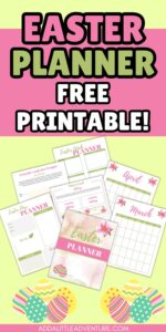 Easter Planner - Add A Little Adventure