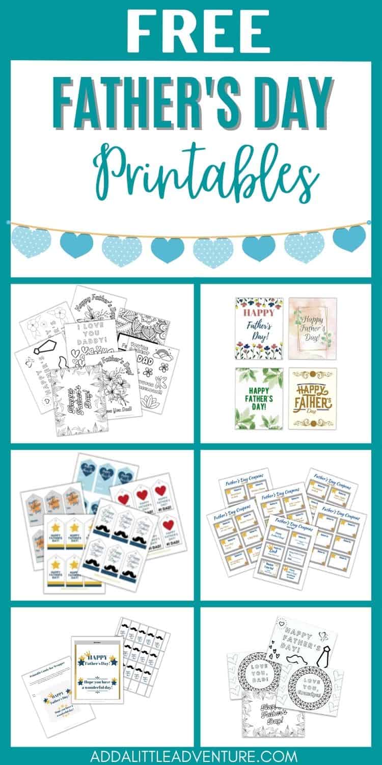 Father's Day Printables - Add A Little Adventure