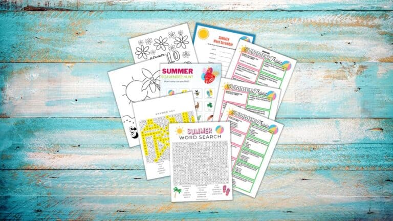Fun and Free Summer Printables - Add A Little Adventure
