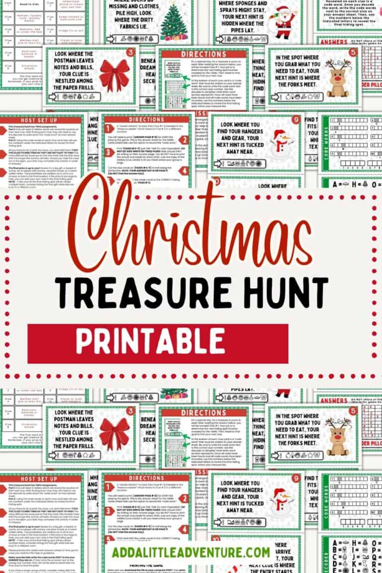 Make This Holiday Magical with a Christmas Treasure Hunt!