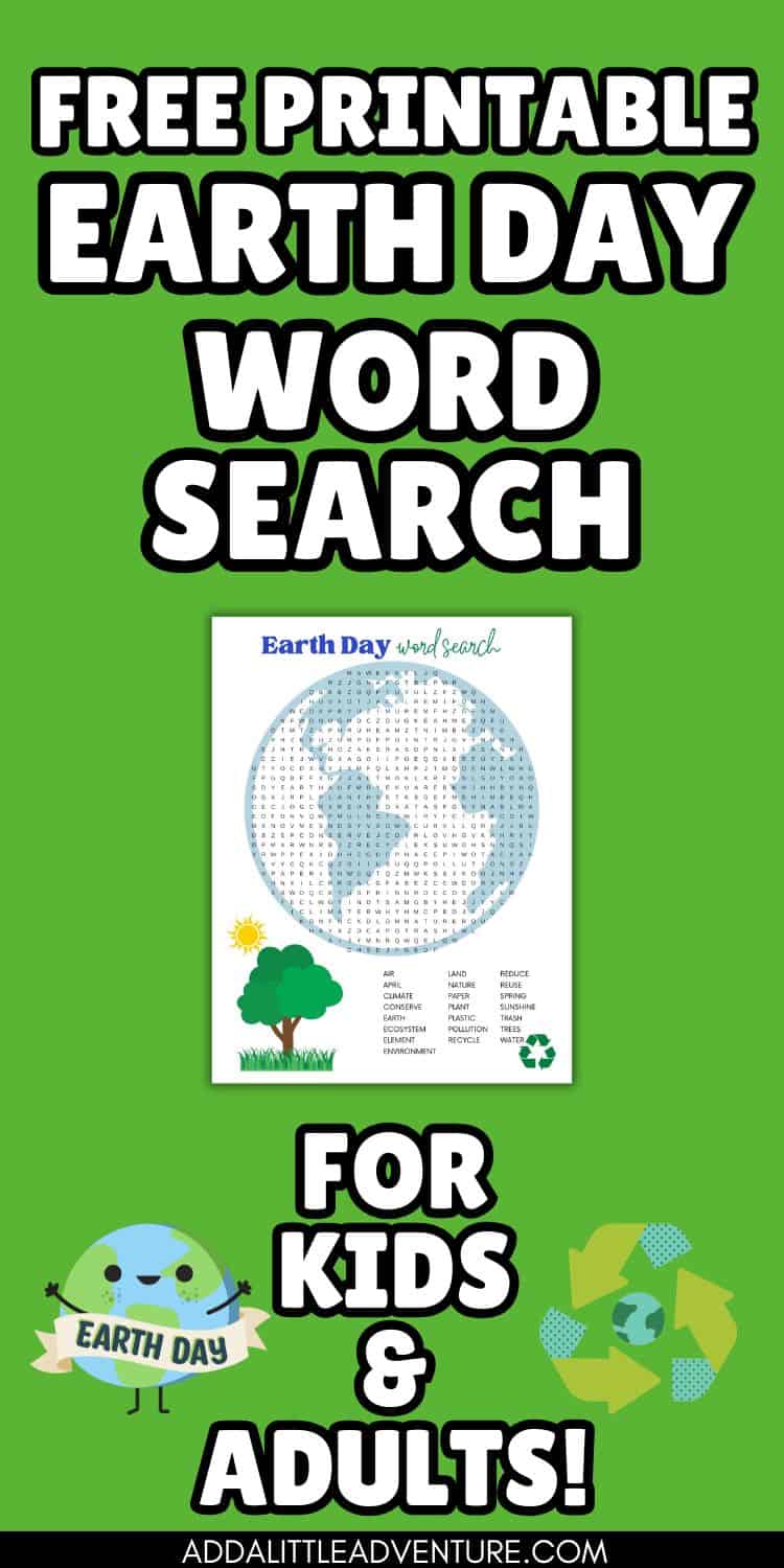 Celebrate Earth Day with a Fun and Free Word Search!