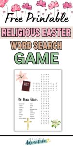 Free Printable Religious Easter Word Search – Download Now!