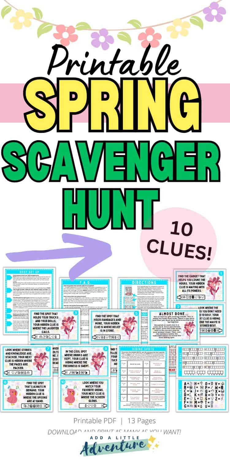 Spring Treasure Hunt - Bring Springtime Magic to Life