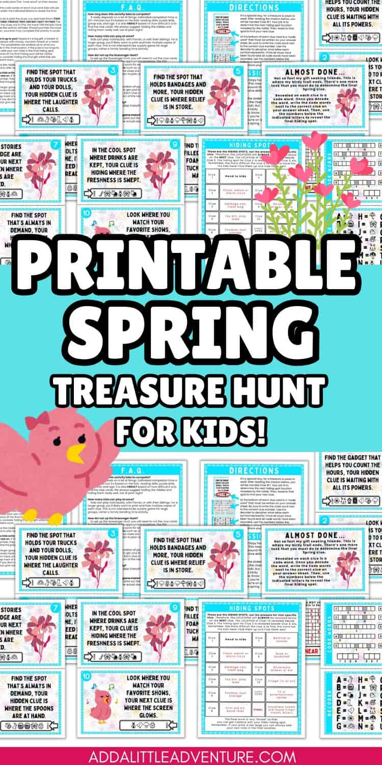Spring Treasure Hunt - Bring Springtime Magic to Life