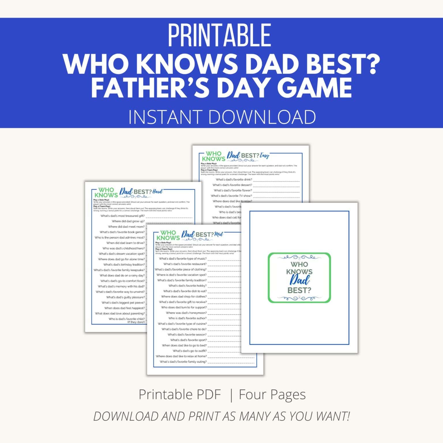 Happy Father's Day Sign - Free Printable - Add A Little Adventure