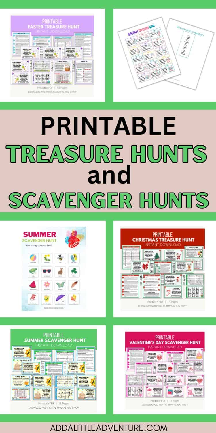 Treasure Hunts and Scavenger Hunts for Every Occasion