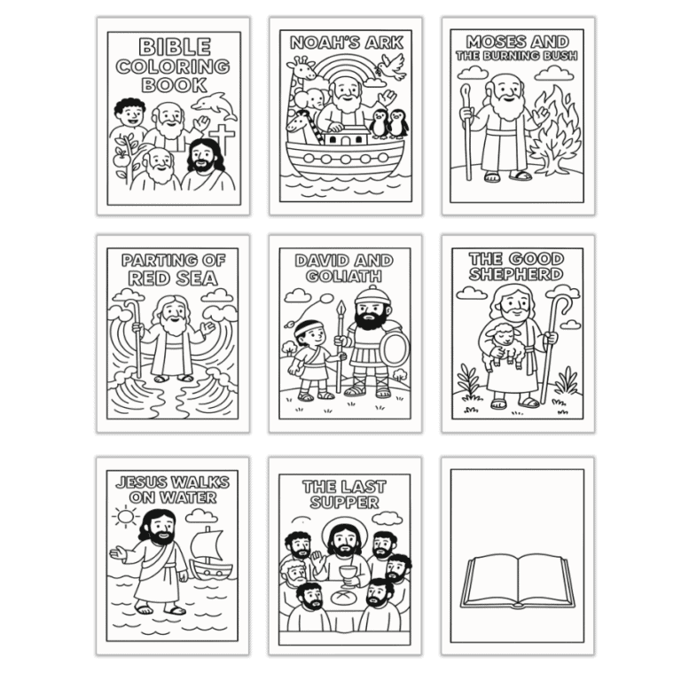 Free Bible Coloring Pages for Kids - Add A Little Adventure