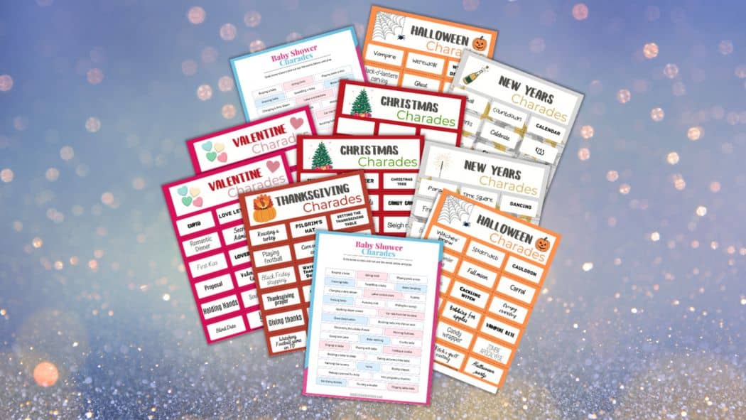 Free Printable Charades Games - Add A Little Adventure