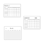Free Printable Calendar Templates