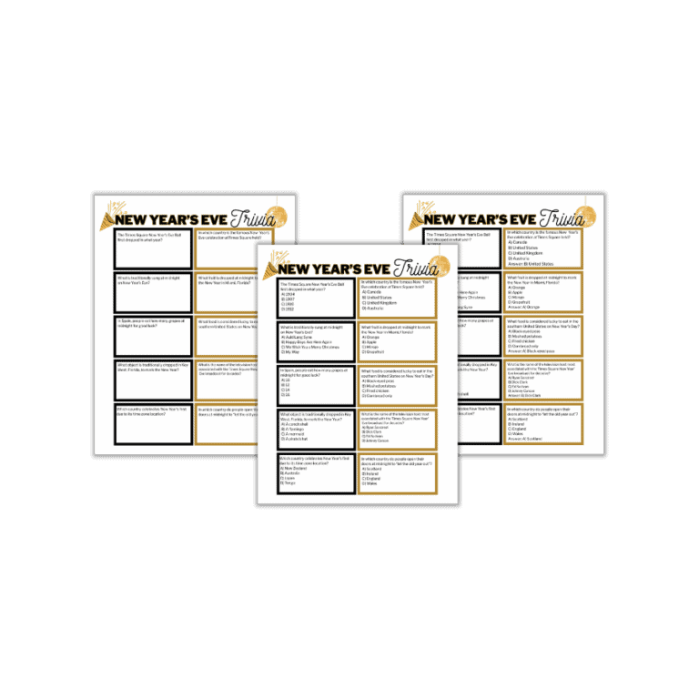 New Year Printables - Add A Little Adventure