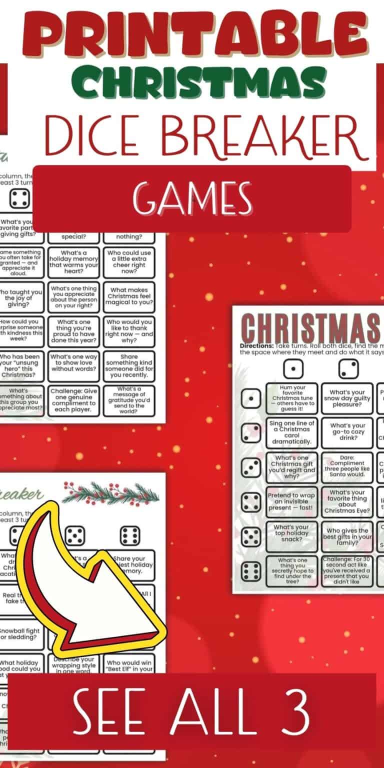 Christmas Dice Games - Add A Little Adventure