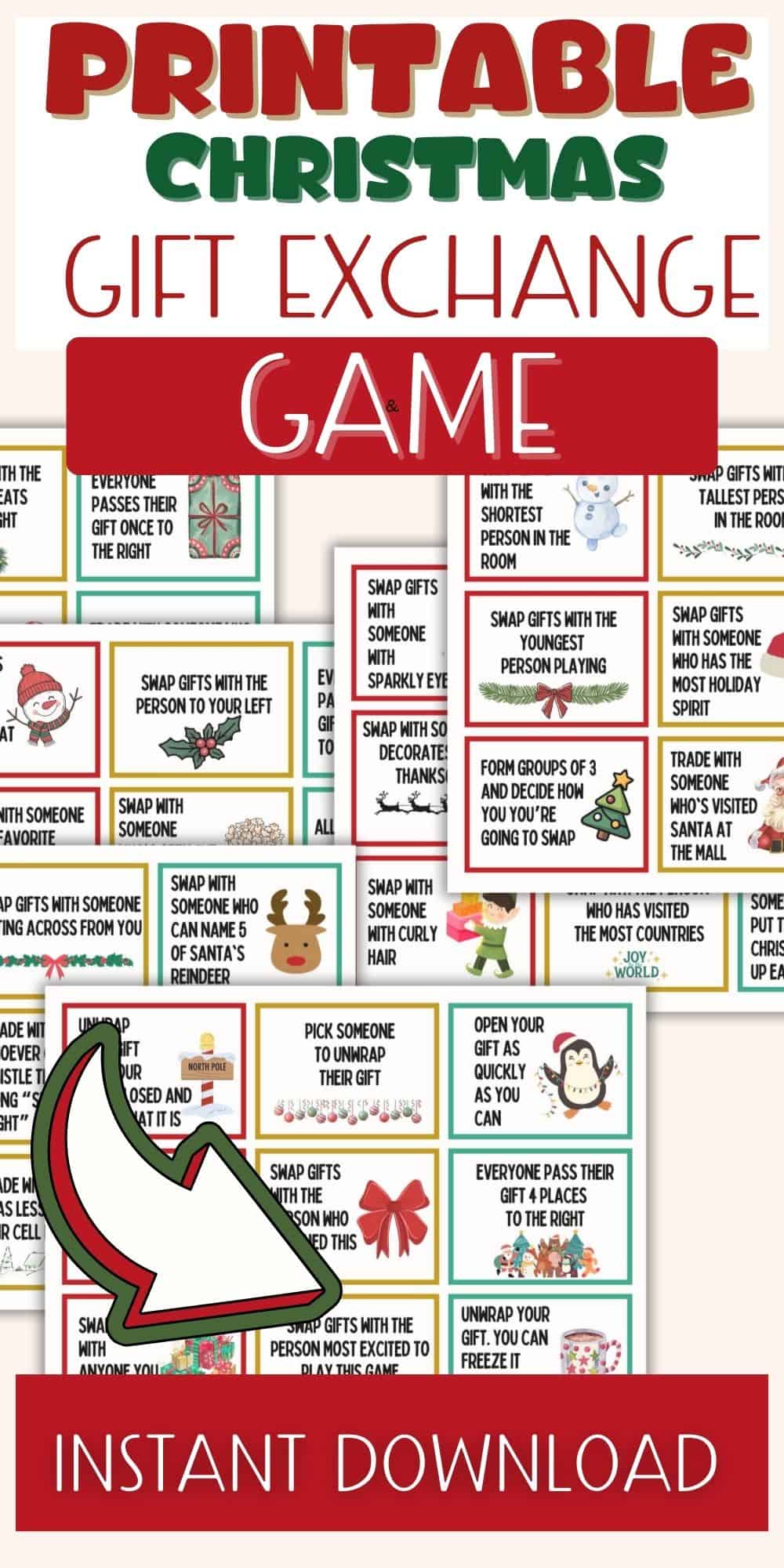 Christmas Gift Exchange Game - Add A Little Adventure