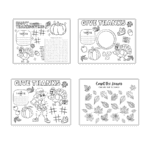 Free Printable Thanksgiving Placemats for Kids