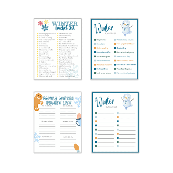 Celebrate Winter with These Fun Winter Printables & Activities