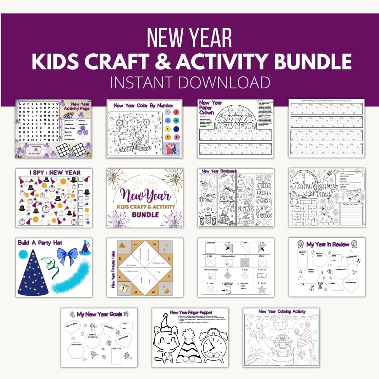 Fun and Easy New Year Activities for Kids