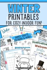 Celebrate Winter with These Fun Winter Printables & Activities